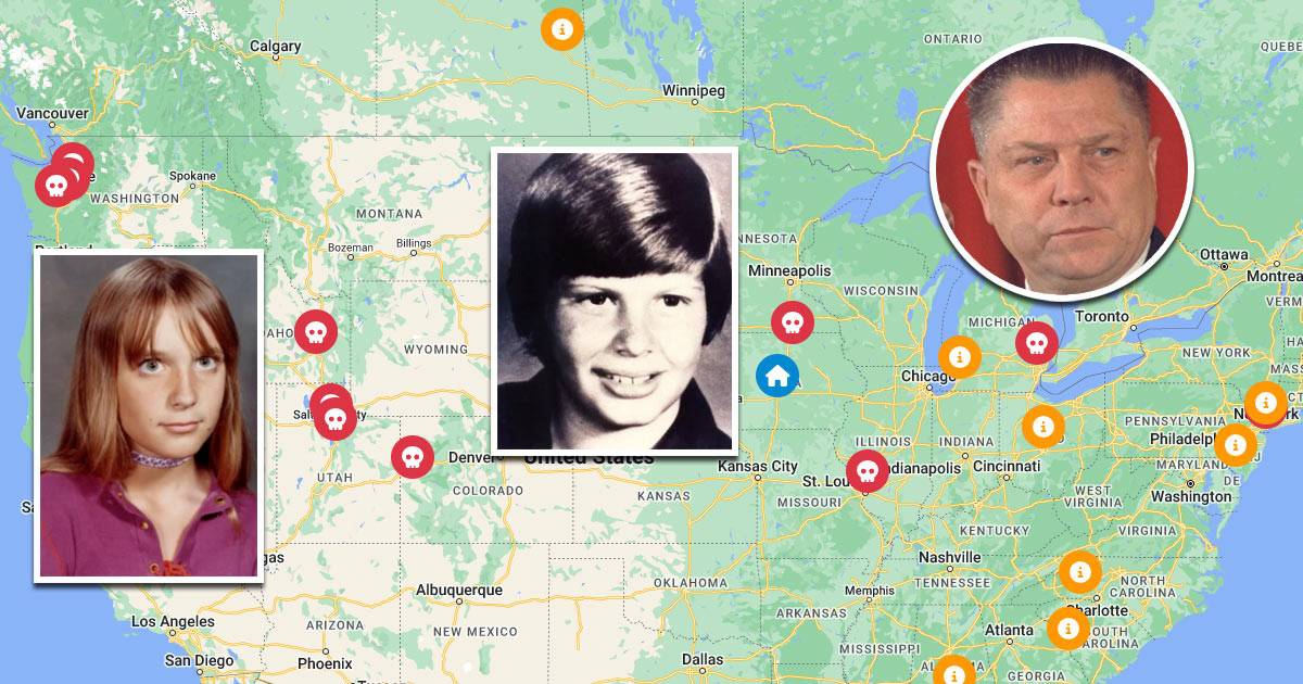 Missing People: Last seen locations