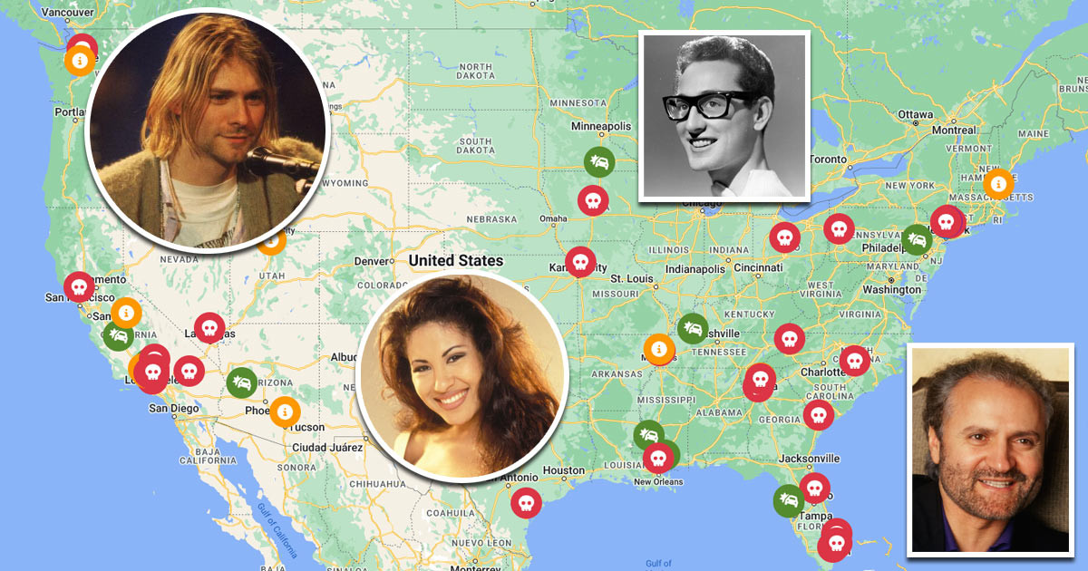 Celebrity Locations: Page 2 of 4